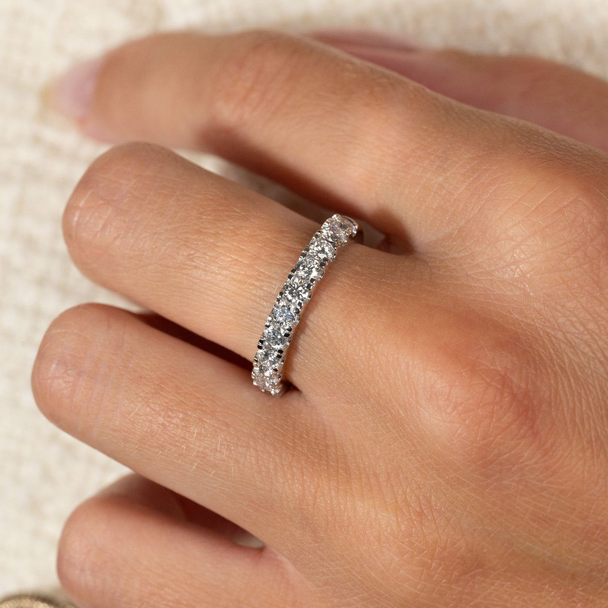 ALLIANCE DIAMOND RING - 1.0ct - WG – Sisi Copenhagen