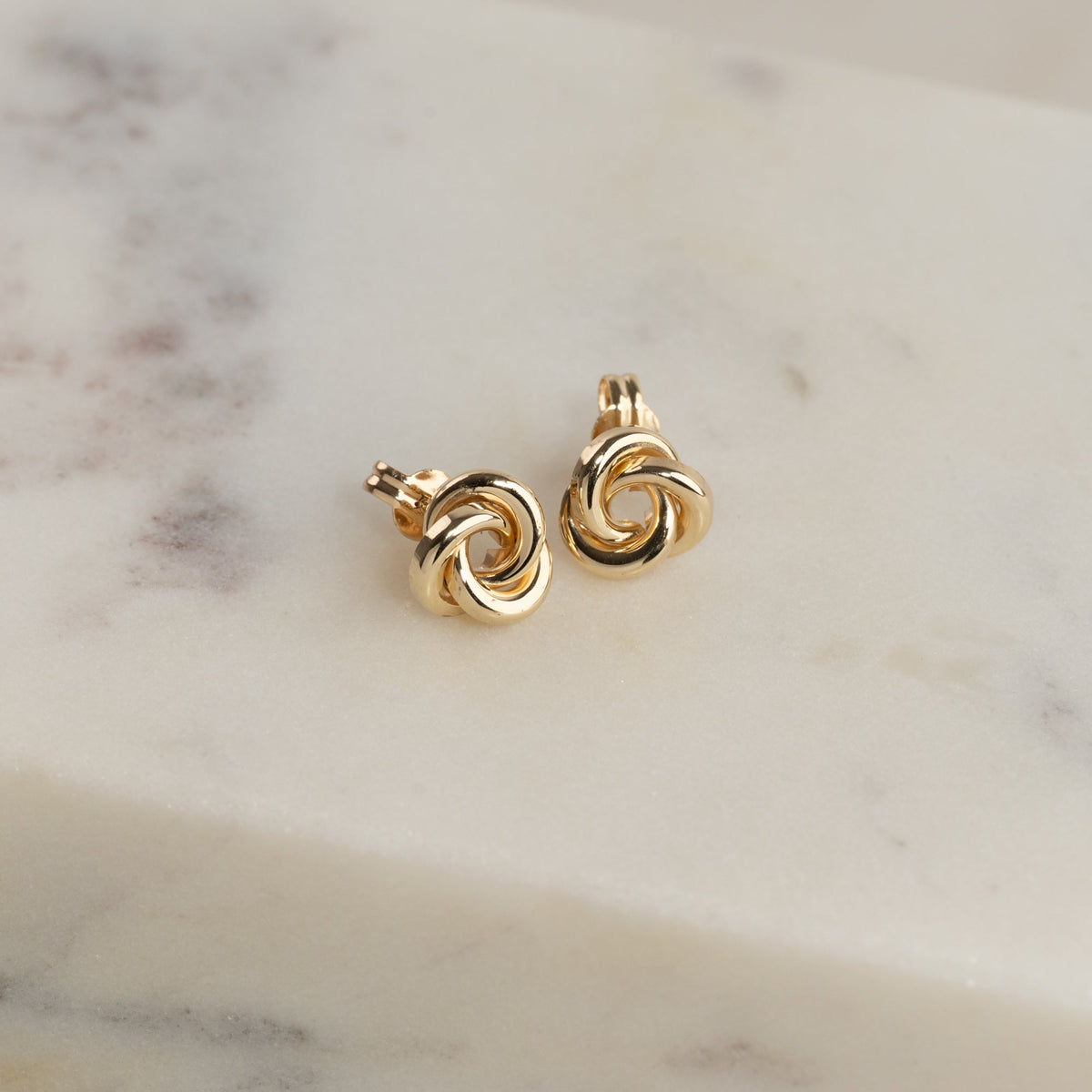 FREJA SOLID GOLD STUD EARRING – Sisi Copenhagen